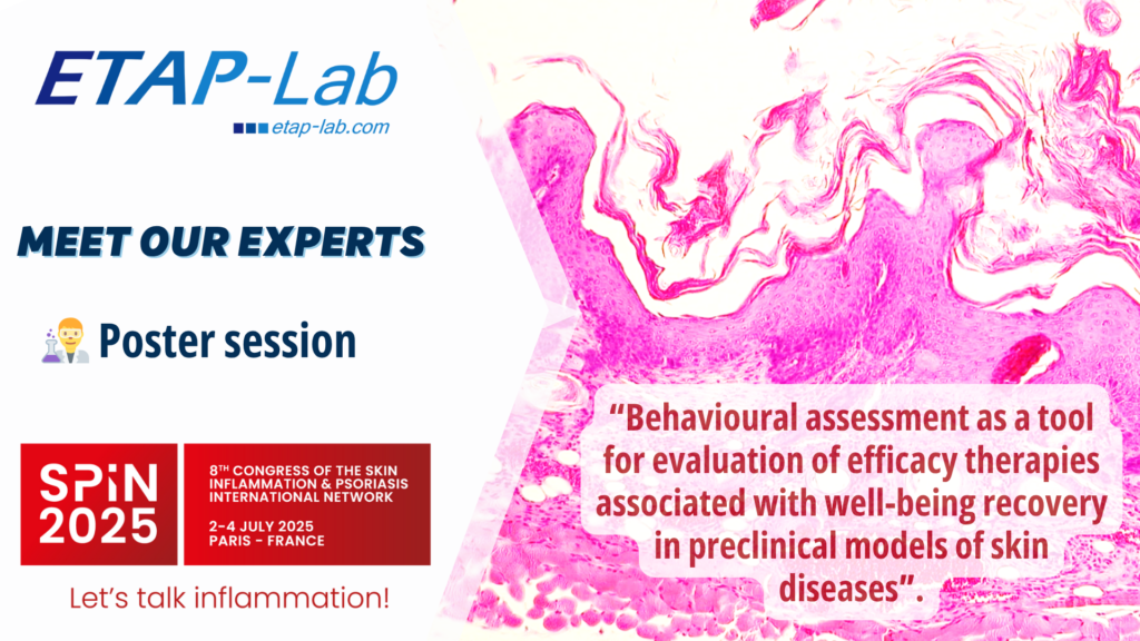 Preclinical Dermatology - Discover our Poster at SPIN 2025 Congress in ...