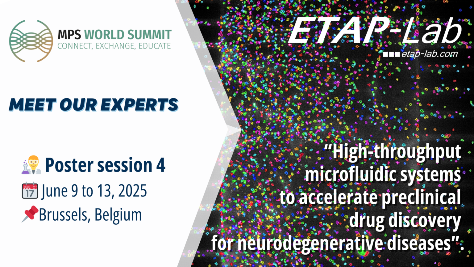 Neurodegenerative diseases & microfluidic platform – Poster session at ...